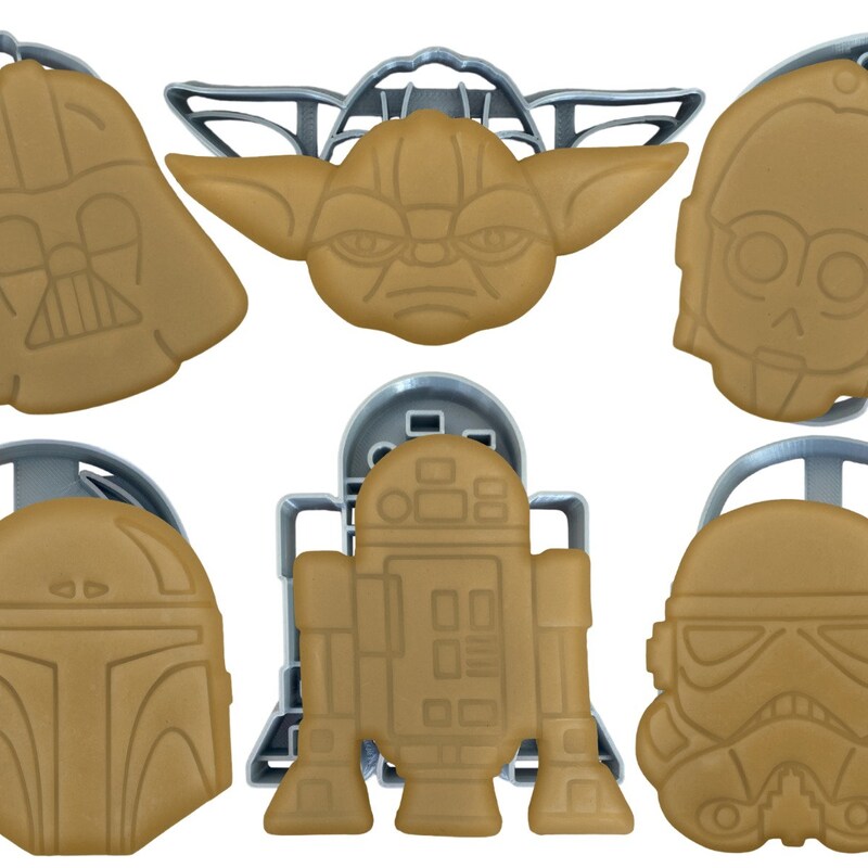 Starwars Cookie Cutter Set - Etsy