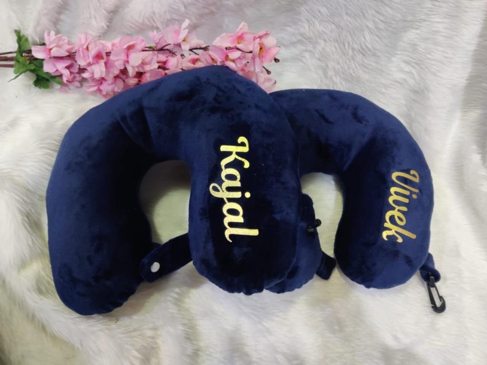 Personalized Custom Travel Pillow, Neck Pillow, Airplane Pillow, Soft ...