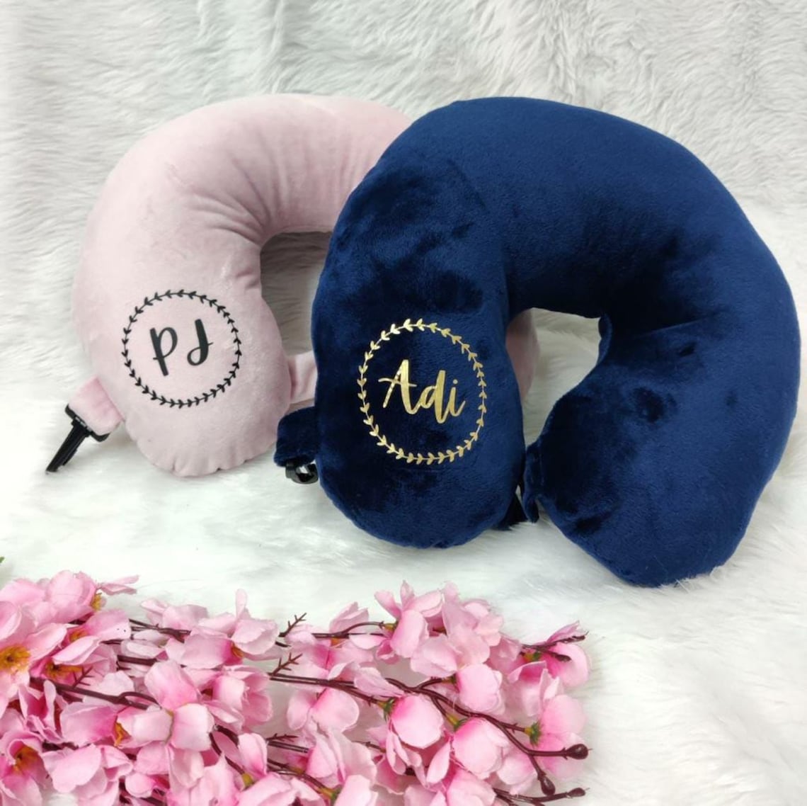 Personalized Custom Travel Pillow, Neck Pillow, Airplane Pillow, Soft ...