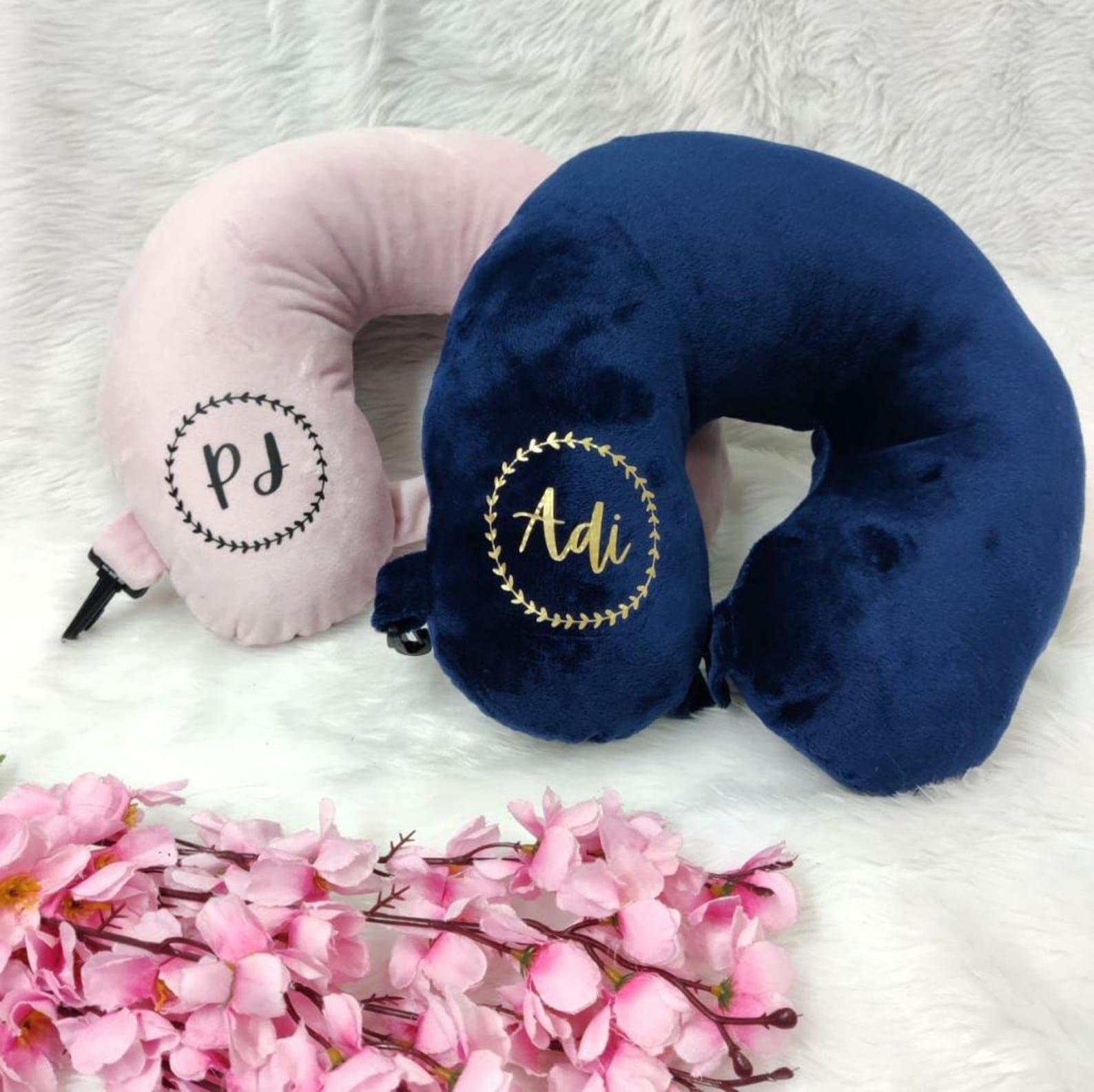 Personalized Custom Travel Pillow, Neck Pillow, Airplane Pillow, Soft ...