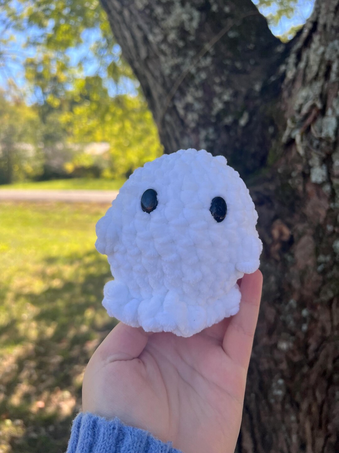 Crochet Ghost Stuffy Handmade Amigurumi - Etsy
