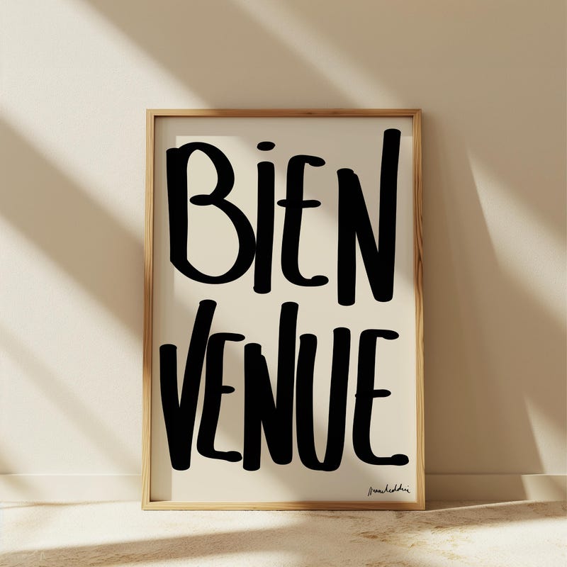 French Bienvenue - Etsy