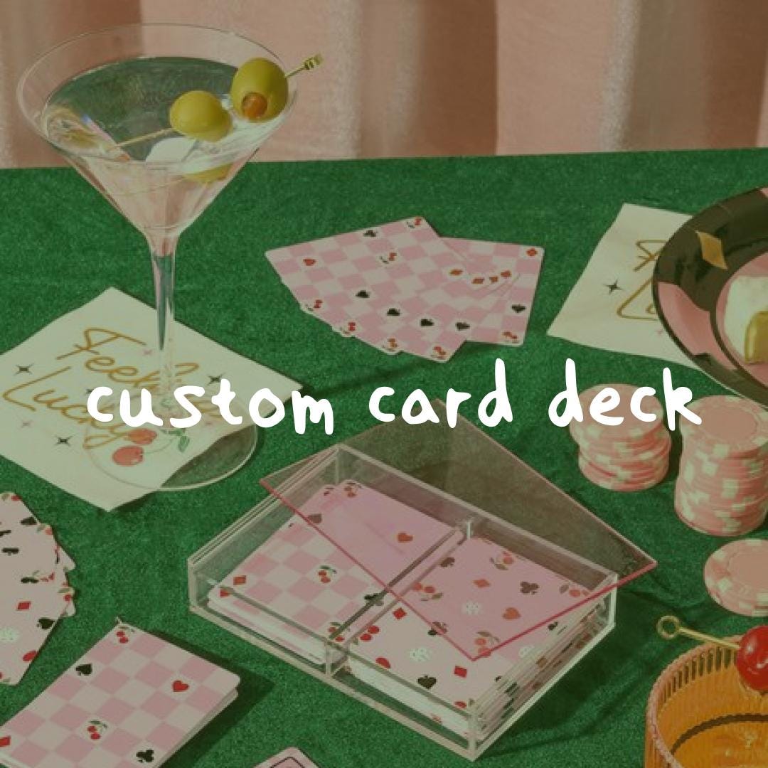 Custom Personalized Playing Cards – Design Your Own Deck With Photos ...