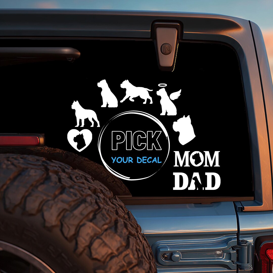 Cane Corso Decals | Laptop Decal | Water Bottle Decal | Car Decal - Etsy