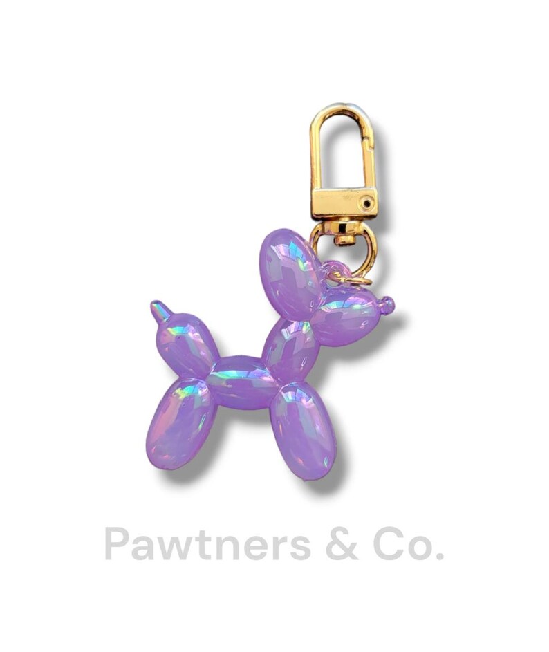 Balloon Dog Keychain Pendant, Balloon Dog Key Chain, Balloon Animal ...