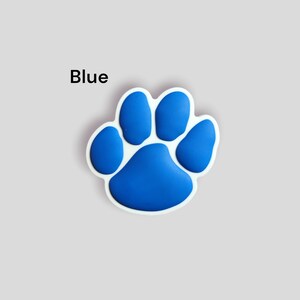 Paw Print Bag Charm - Etsy