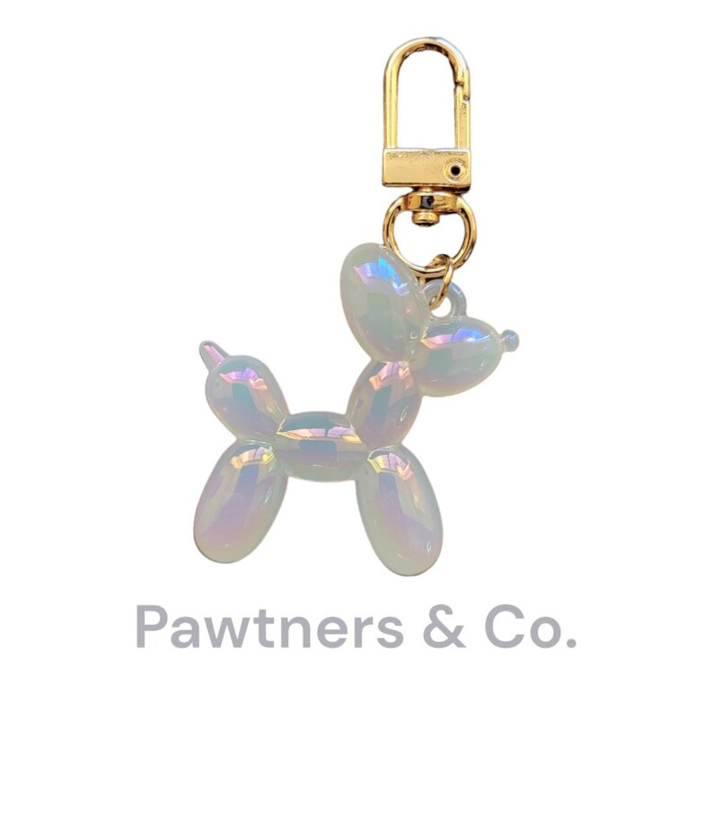 Balloon Dog Keychain Pendant, Balloon Dog Key Chain, Balloon Animal ...