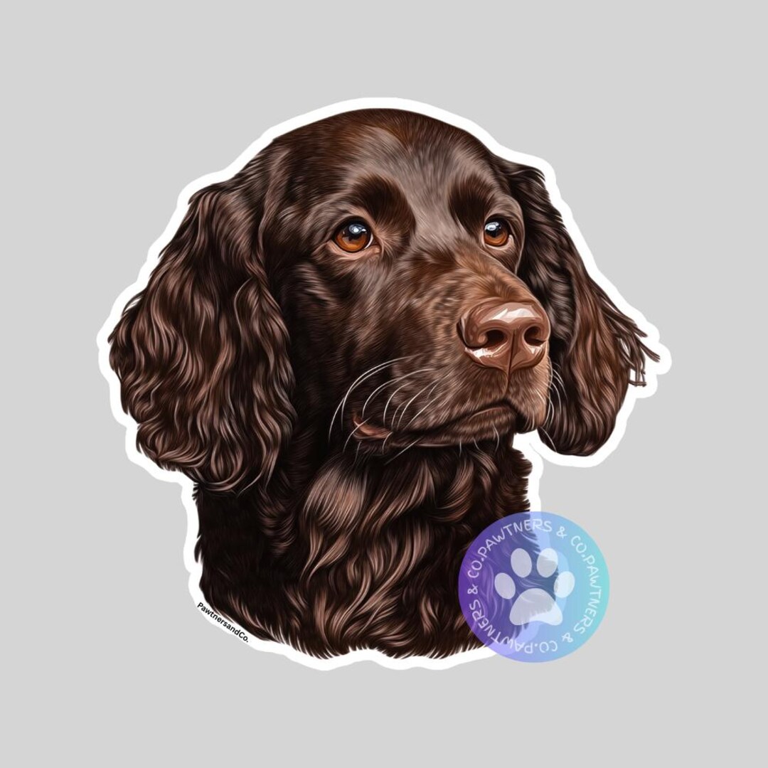 Boykin Spaniel Sticker, Sticker Gift, Cute Stickers, Animal Decals ...