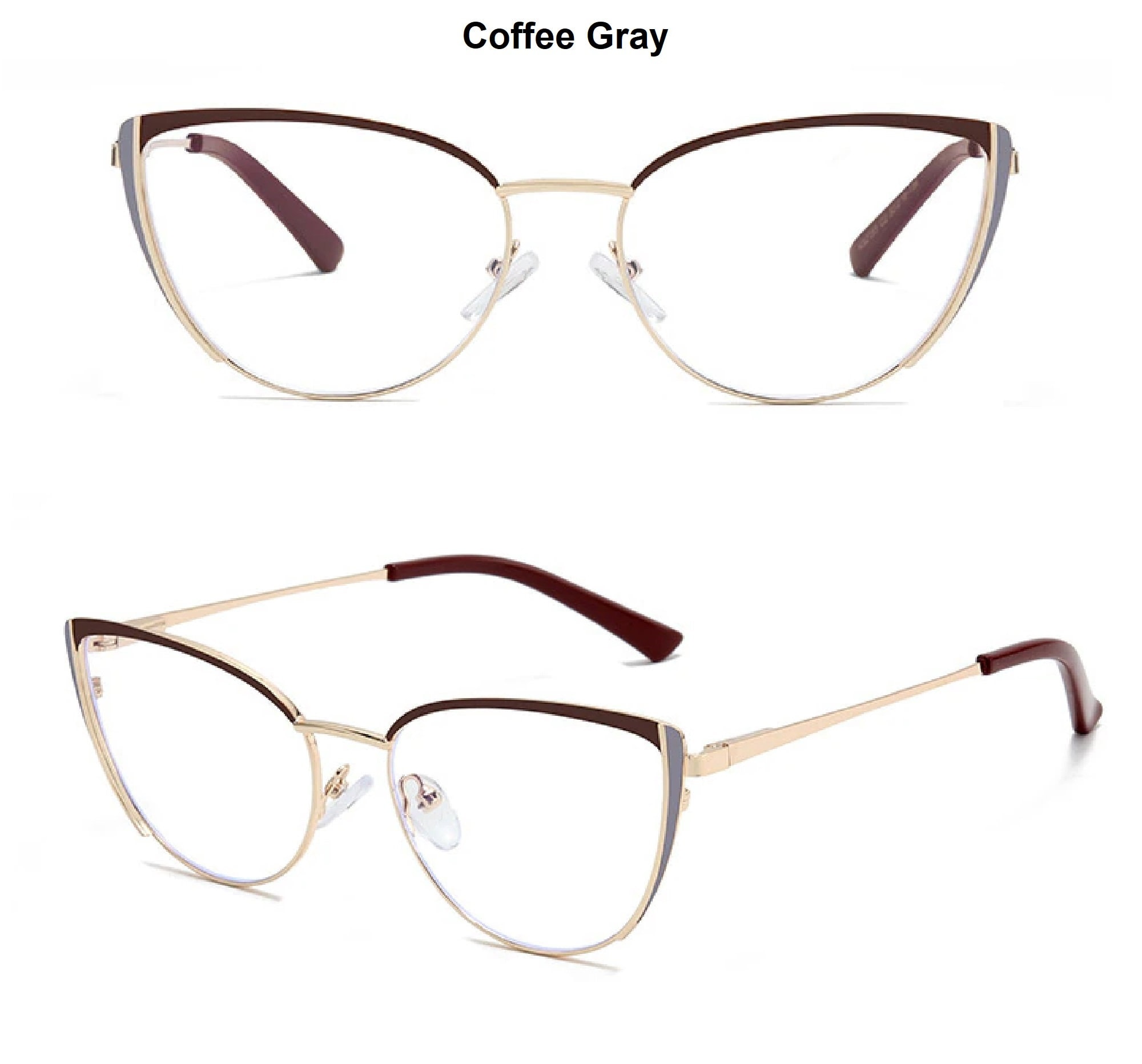 Custom Cat Eye Distance Glasses Keira Knightley Women Metal - Etsy