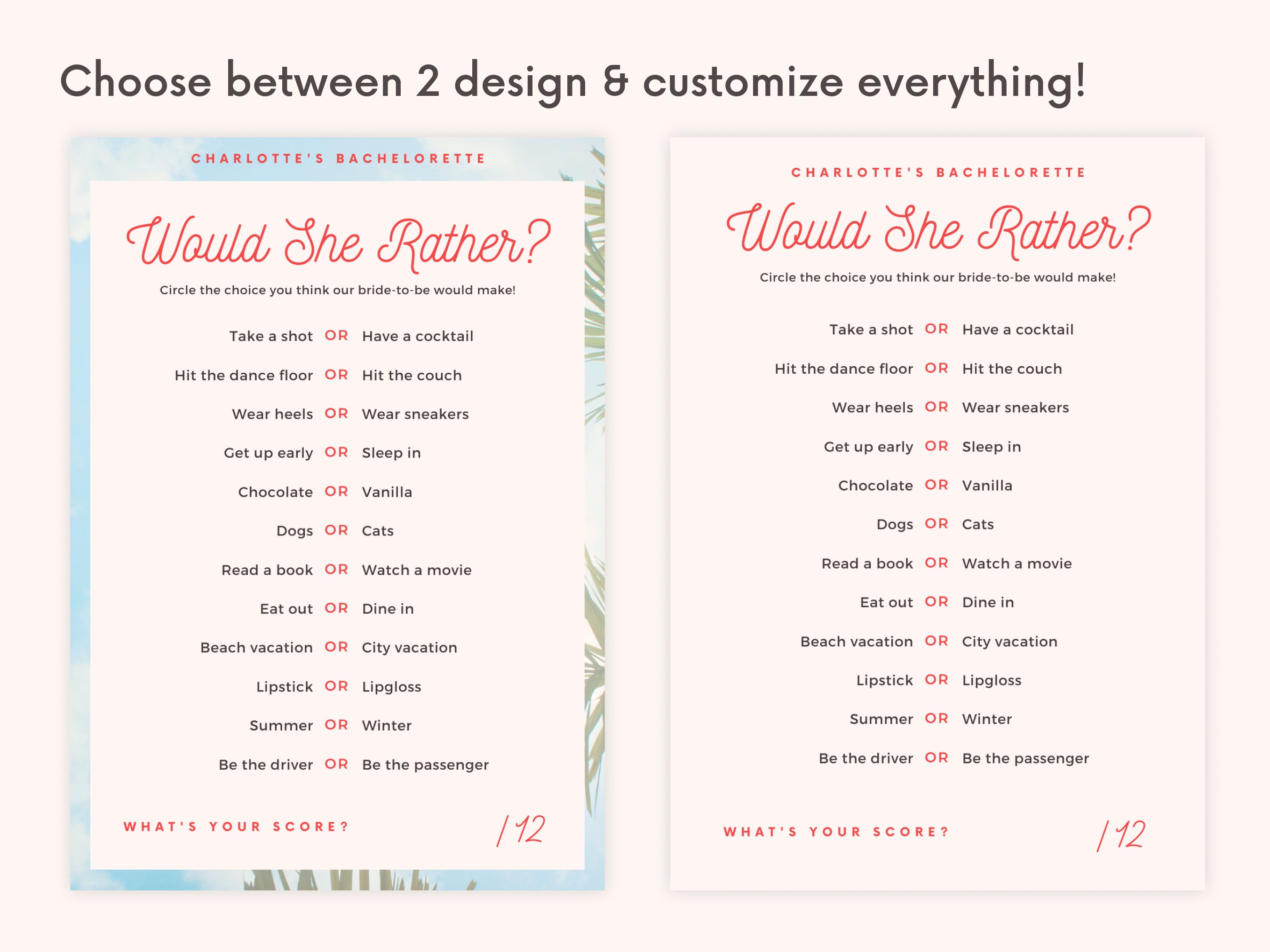 Bachelorette Scavenger Hunt Games, Bachelorette Party Games Printable ...