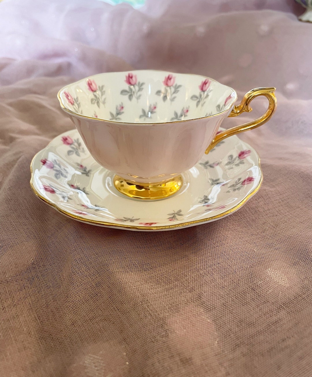 Royal Albert England Avon Teacup & Saucer - Etsy