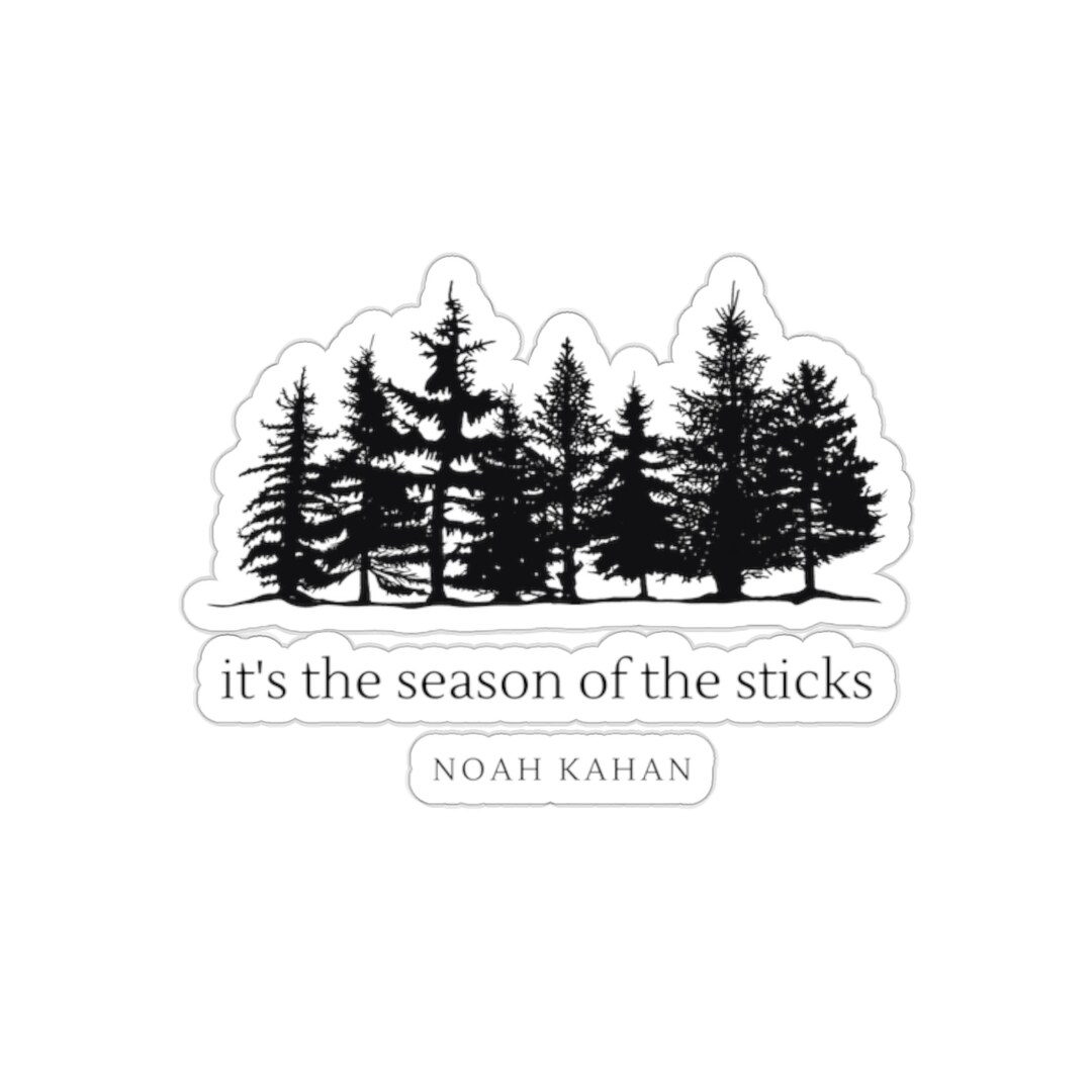Noah Kahan Season of the Sticks Sticker Stick Season Album - Etsy