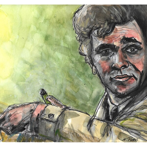Columbo Art - Etsy