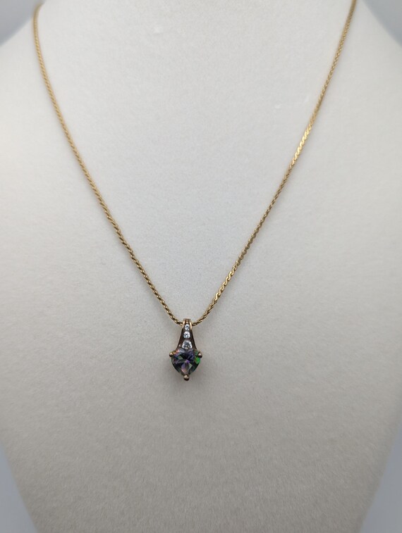 Vintage 10k mystic topaz - Gem