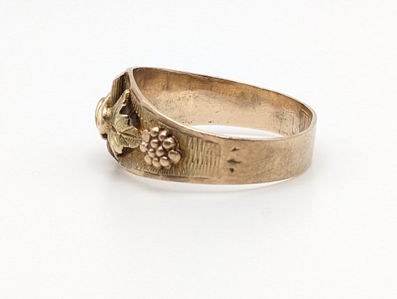 Heavy Black Hills Gold Ring. 10k Multi-tone Gold Blac… - Gem