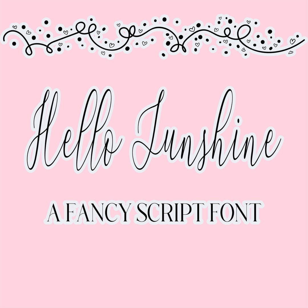 Half Moon Script Font Modern Script Font Handwritten Cricut Farmhouse ...