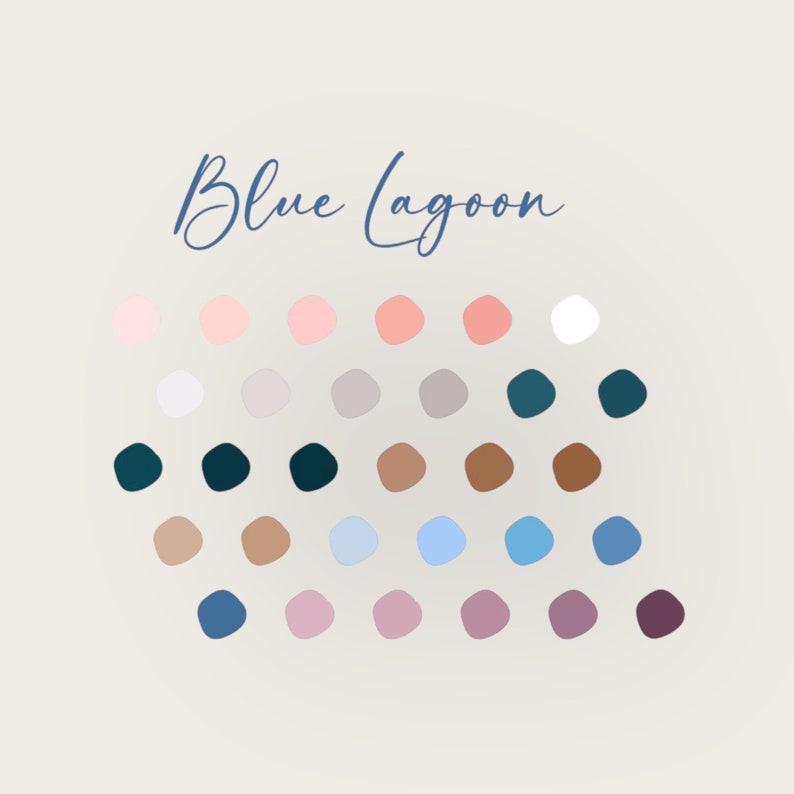 Blue Lagoon Colour Palette | High Quality Color Palette | Elegant ...