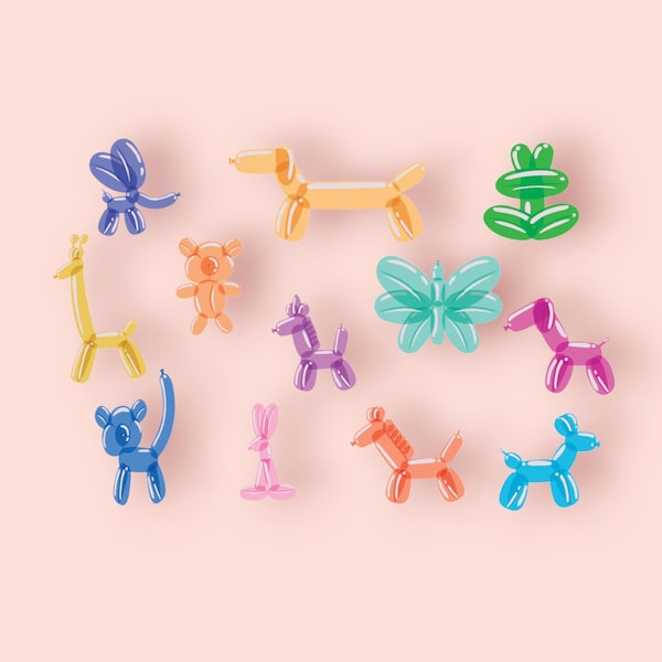 Balloon Animal Art - Etsy