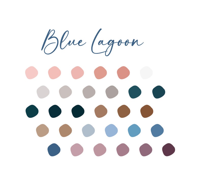Blue Lagoon Colour Palette | High Quality Color Palette | Elegant ...
