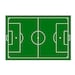 Soccer Field Template SVG | Football Clipart, Laser Cut File (digital ...