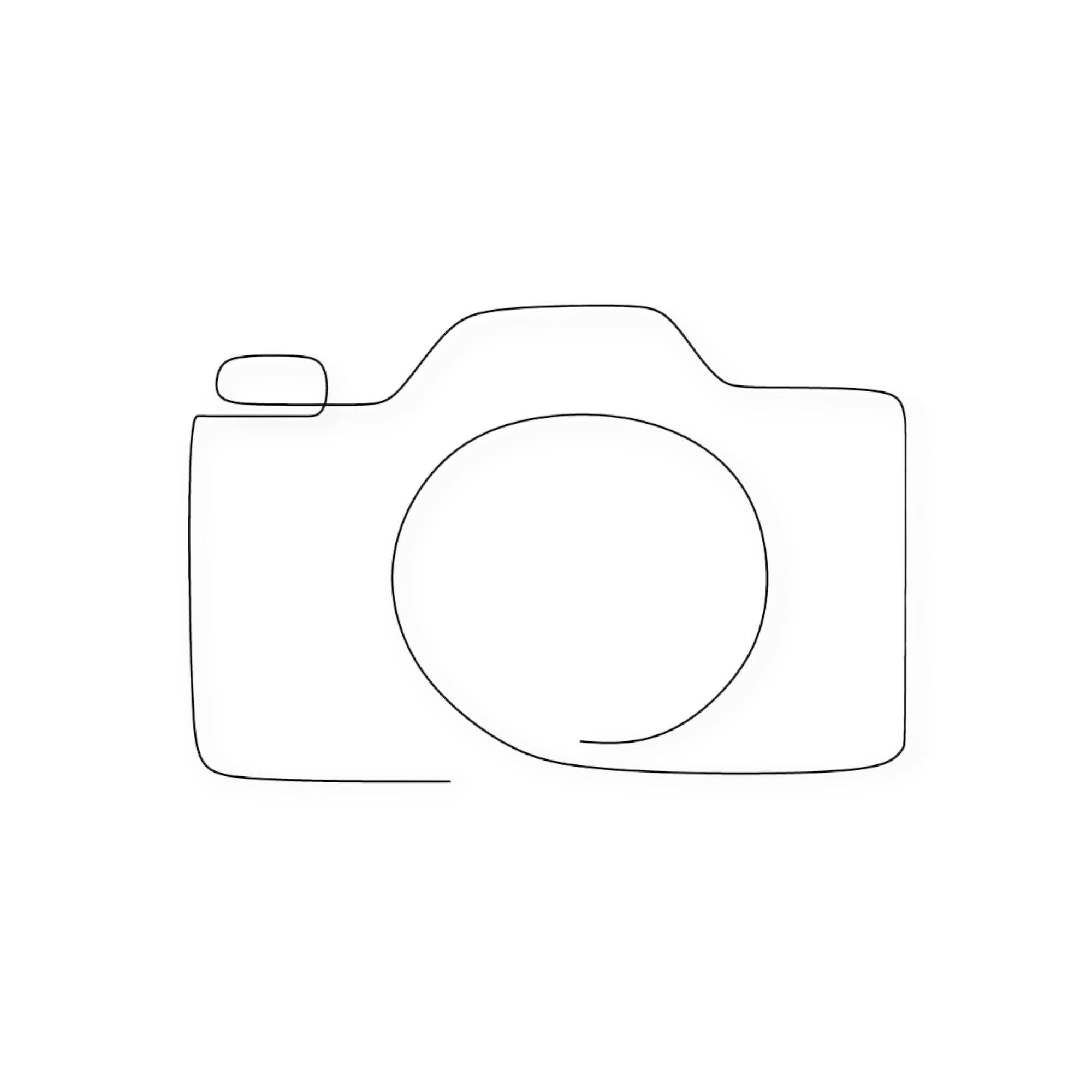 Line Drawing Camera Clipart: SVG, Cricut, Laser Cut File - Etsy