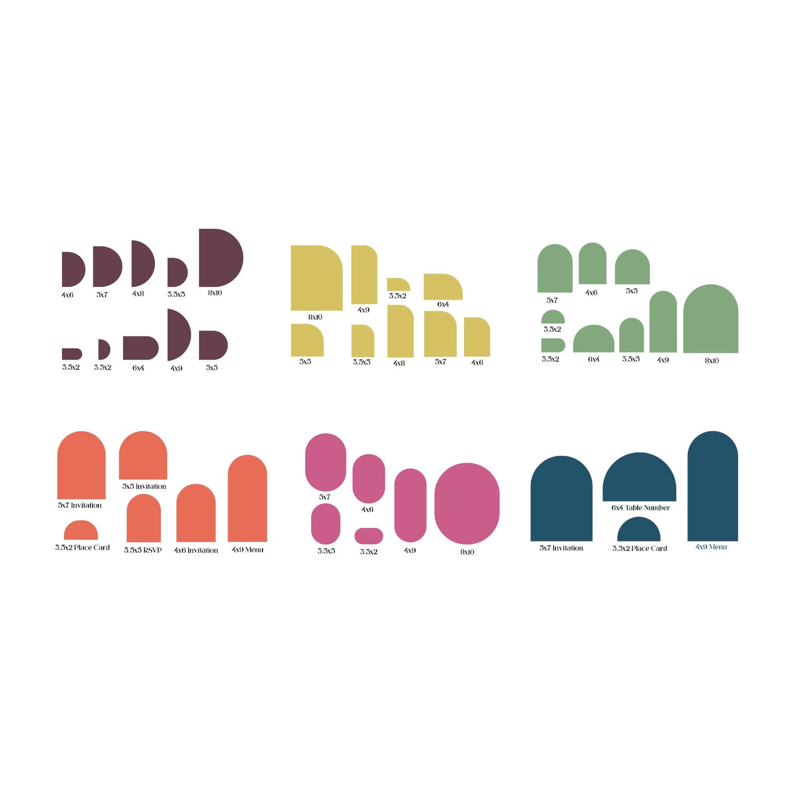 Arch Shapes SVG | High Quality Design Files | Arches PNG | Arch Shapes ...