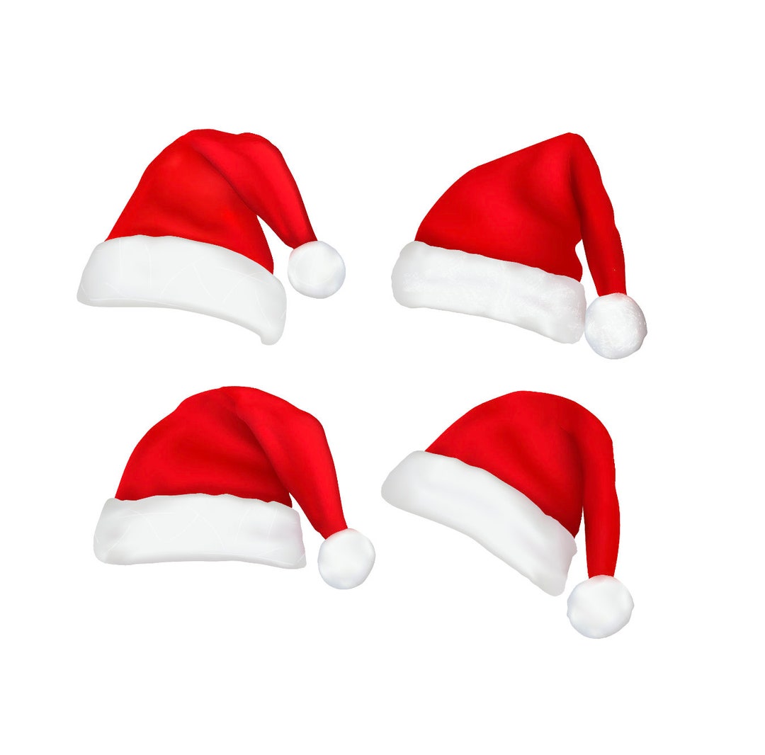Santa Hat SVG | Christmas SVG | Santa PNG | Simple Santa Hat ...