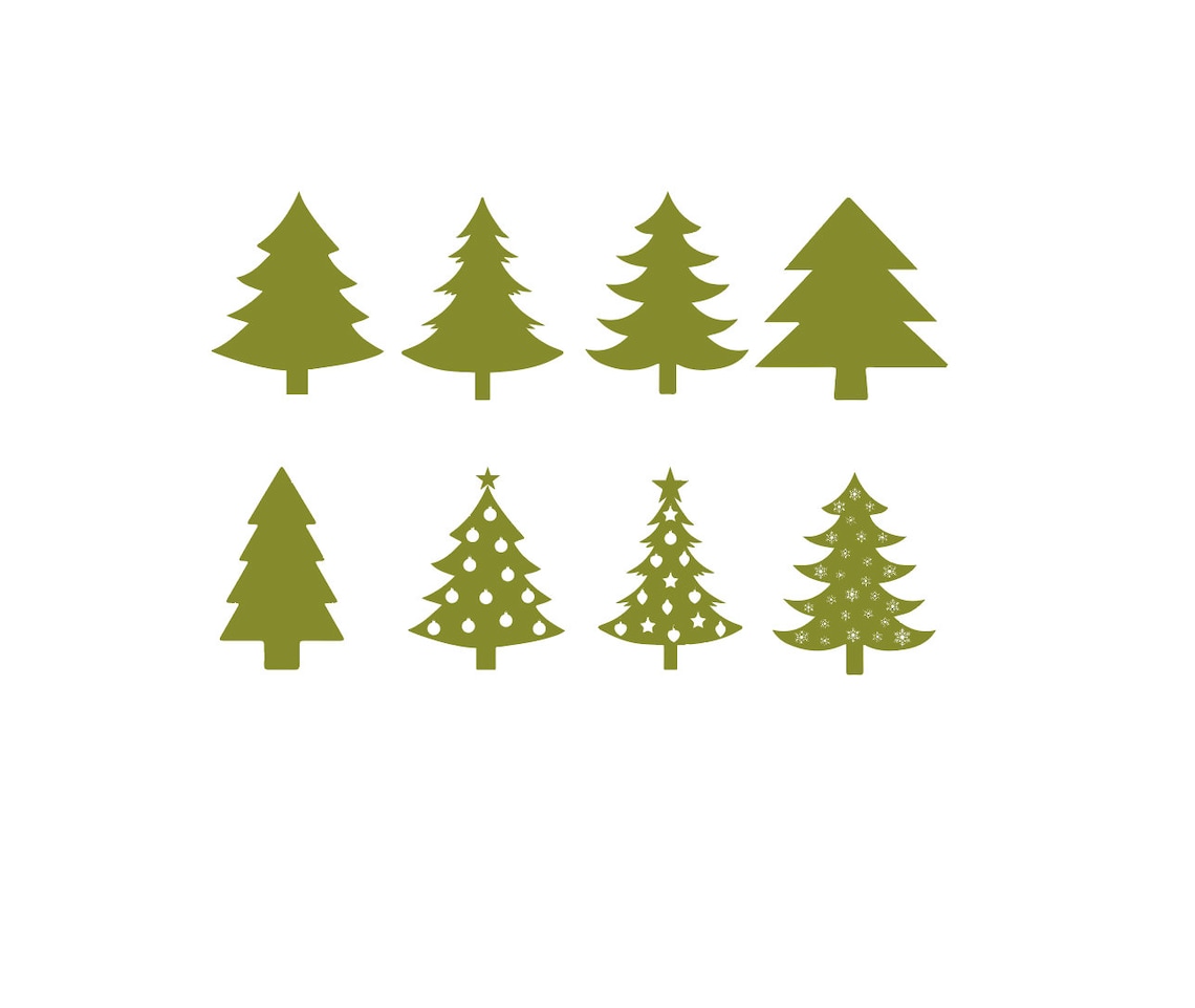 Christmas Tree SVG Simple Tree SVG Tree PNG Sweet Christmas Tree ...