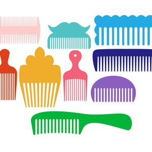 Laser Cut Hair Comb Template: SVG, Cricut, DIY Design (digital Download ...