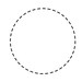 Dotted Circle Template File | High Quality Shape File | Laser Cutting ...