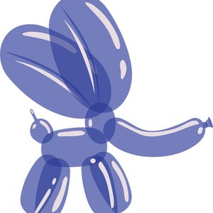 Balloon Animal Clip Art Template File | High Quality Clipart File ...