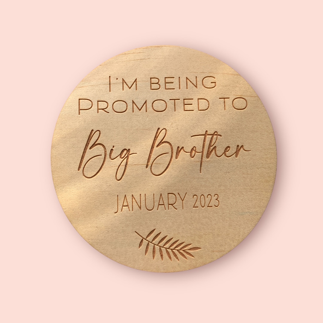 I'm Being Promoted Birth Announcement Template File | High Quality ...