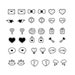Heart Earrings Digital File Template SVG High Quality Laser Cutting ...