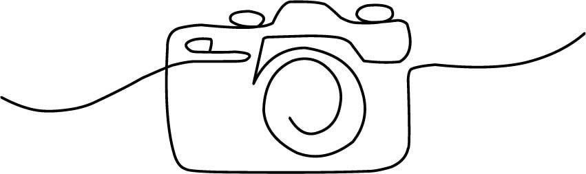 Line Drawing Camera Clipart: SVG, PNG, PDF Files (digital Download) - Etsy