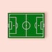 Soccer Field Template SVG | Football Clipart, Laser Cut File (digital ...