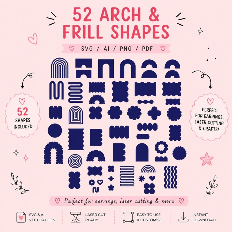 Arch Outline Clipart - Etsy UK