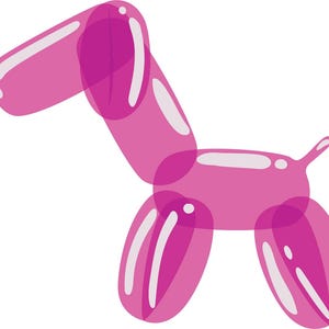 Balloon Animal Clip Art Template File | High Quality Clipart File ...