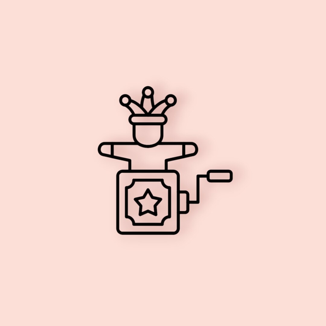 Jack in the Box Template: Clipart SVG, Cricut, Laser Cut File - Etsy