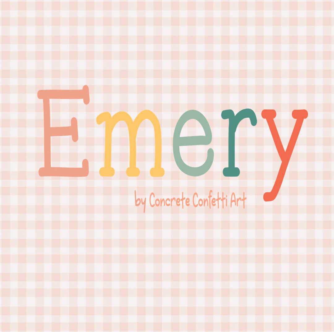 Emery Fun & Quirky Handwritten Font TF OTF Playful Procreate Fonts ...