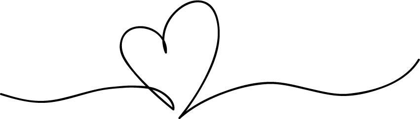 Line Heart SVG Clip Art | High Quality Hand Drawn Template Bundle PNG ...