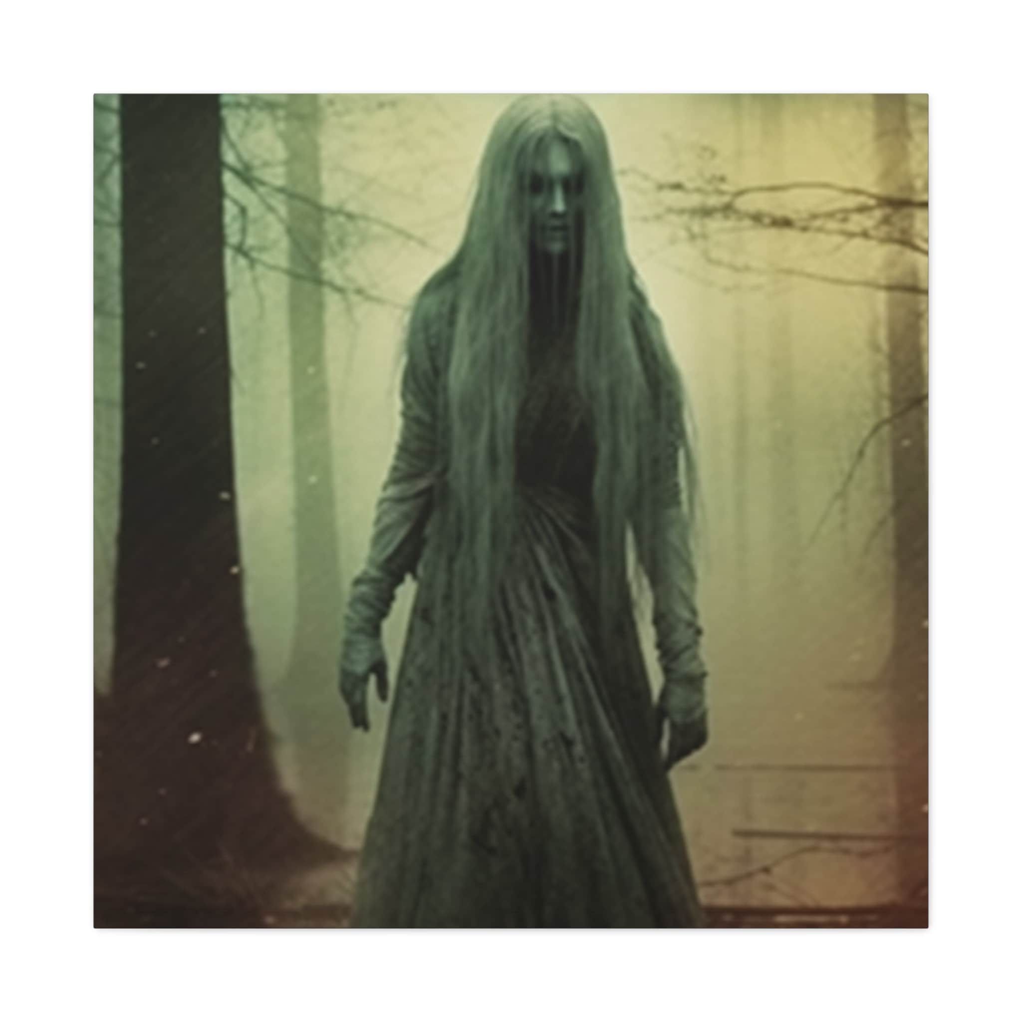 La Llorona the Crying Lady Halloween Design Canvas Gallery - Etsy