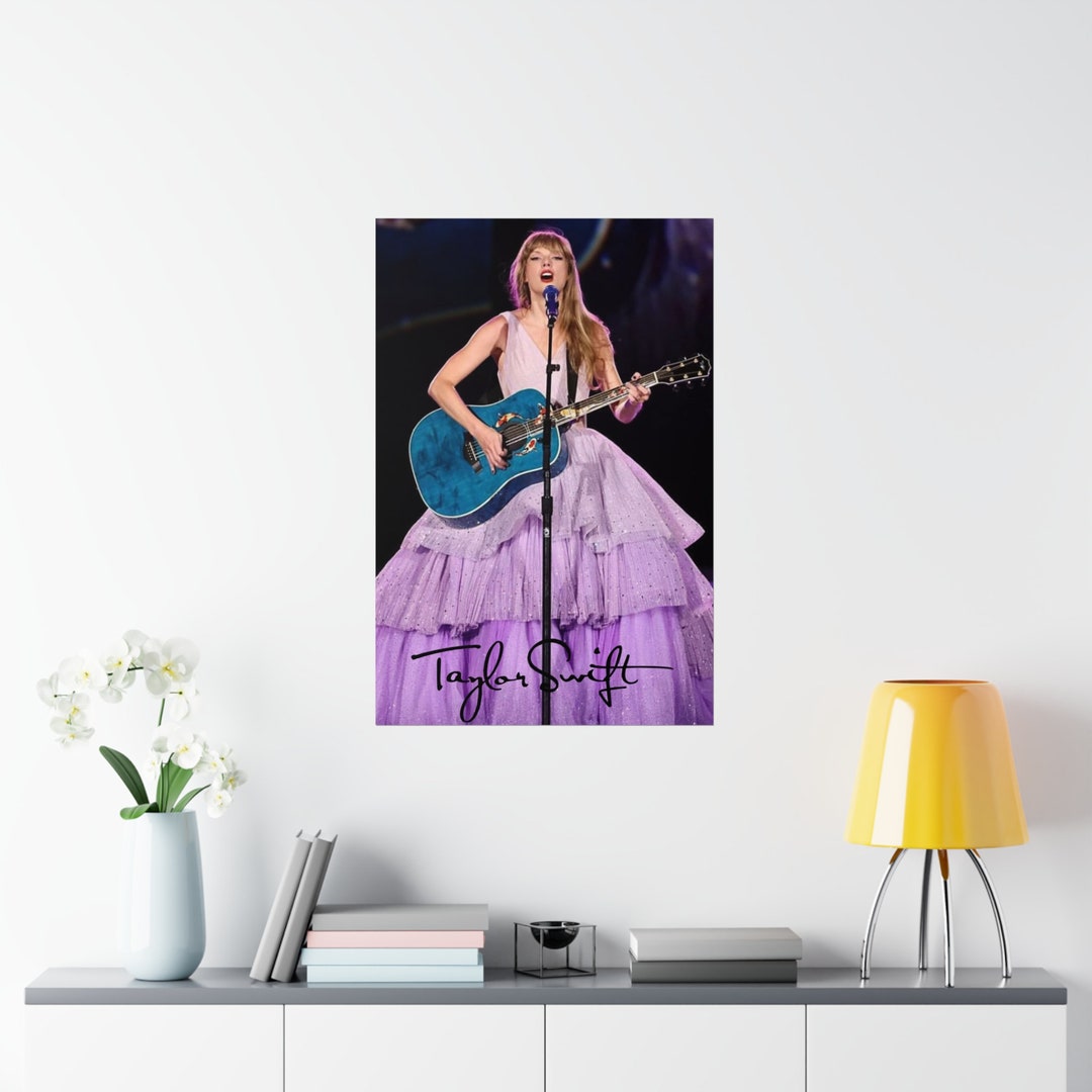 Inspired Taylor Swift Poster, Taylor Swift Artwork Merch Premium Matte ...