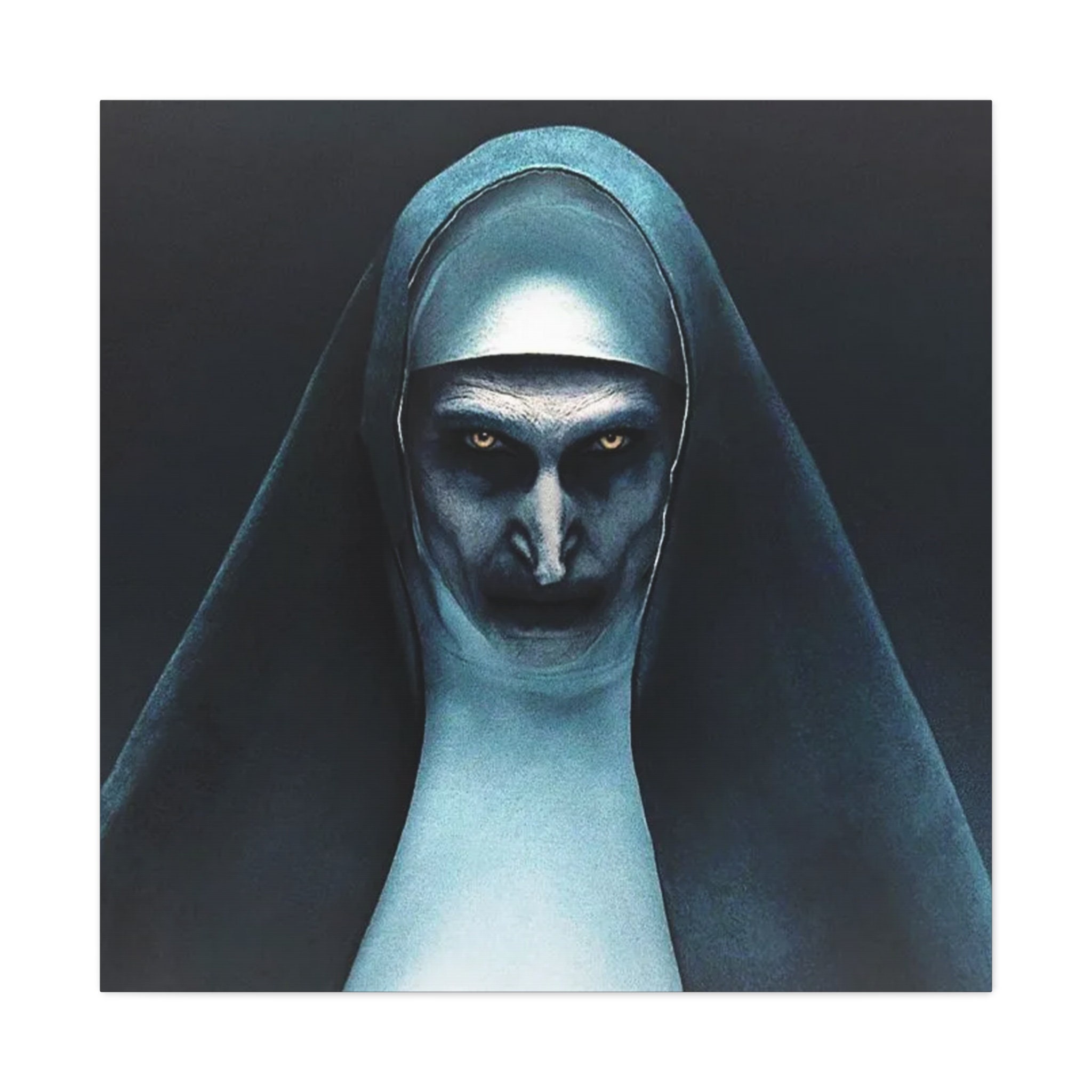 The Nun Valak Halloween Printable Art Digital Download Spooky Home ...