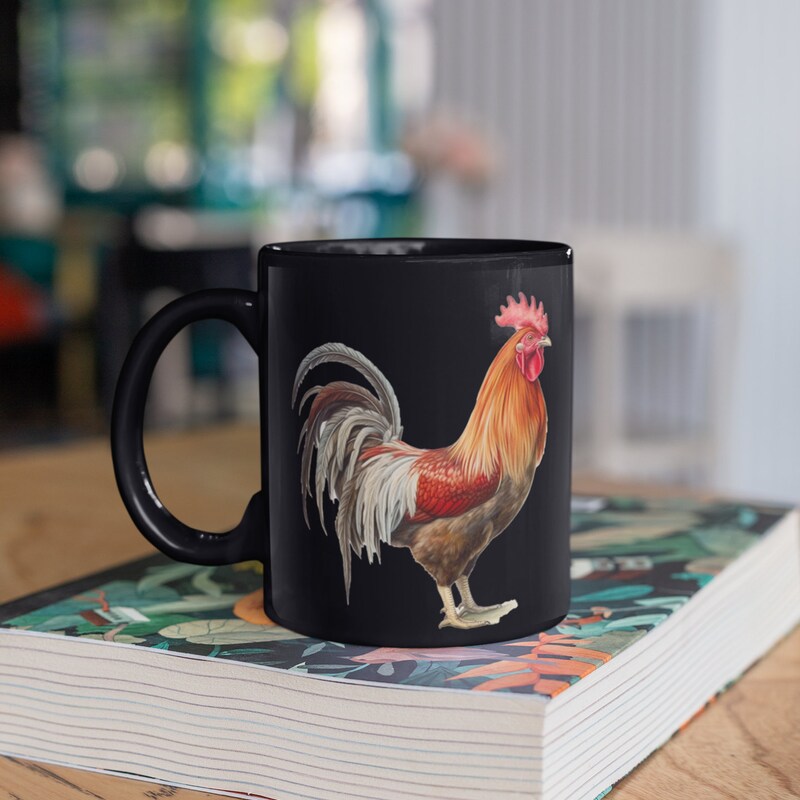 Rooster Coffee Mug - Etsy