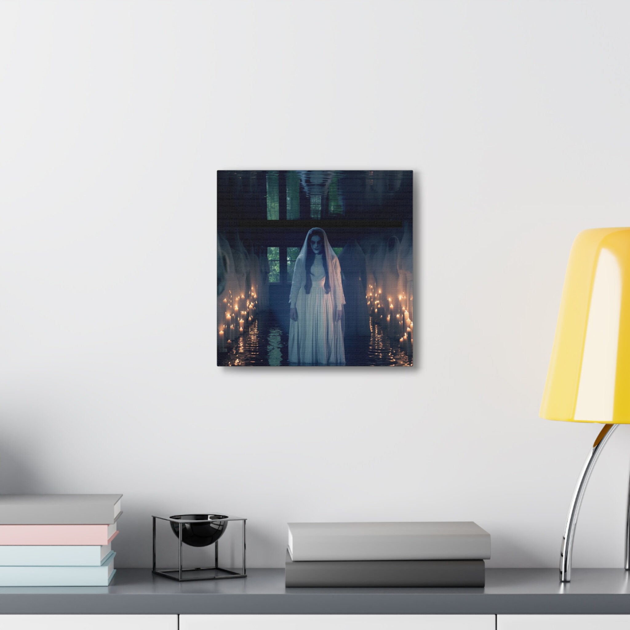 La Llorona the Crying Lady Halloween Design Canvas Gallery - Etsy
