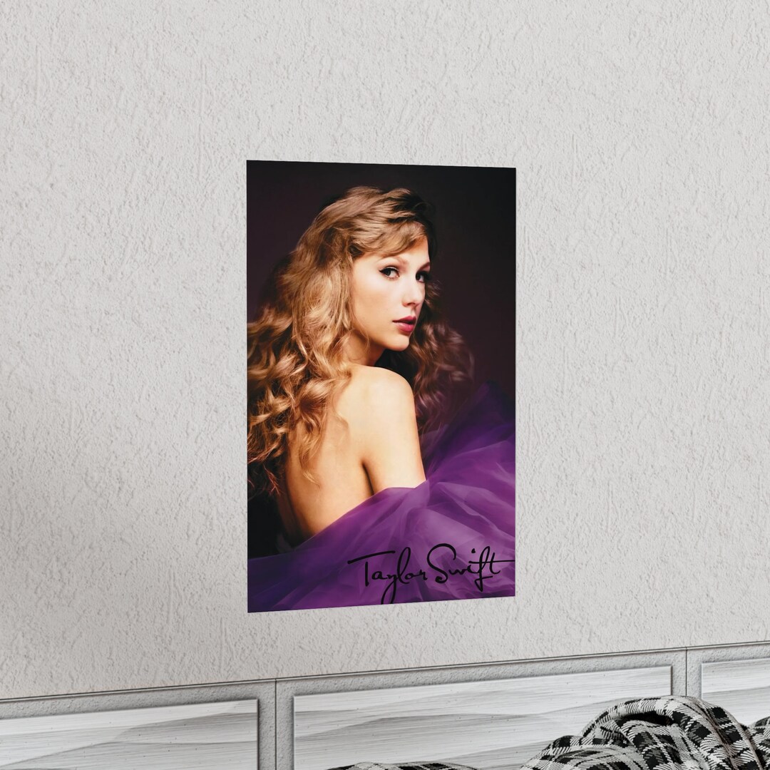 Taylor Swift Poster, Taylor Swift Fan Art Merch Premium Matte Vertical ...
