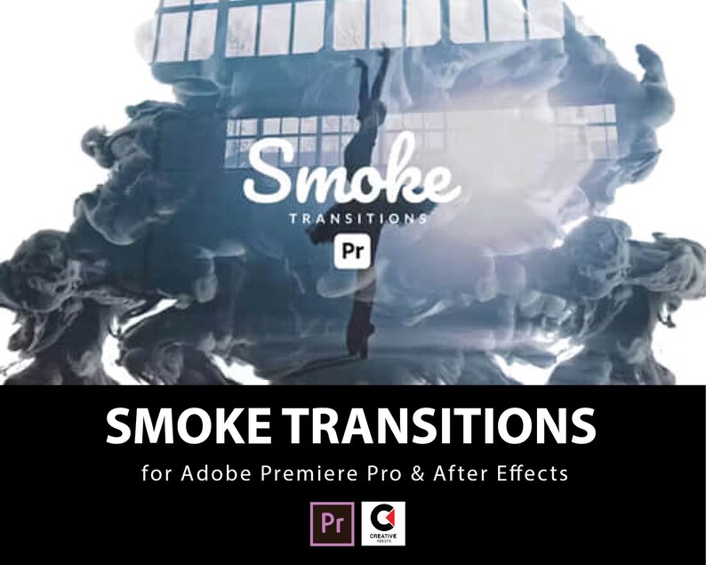 Smoke Transitions for Adobe Premiere Pro - Transition Effect, Cinematic ...