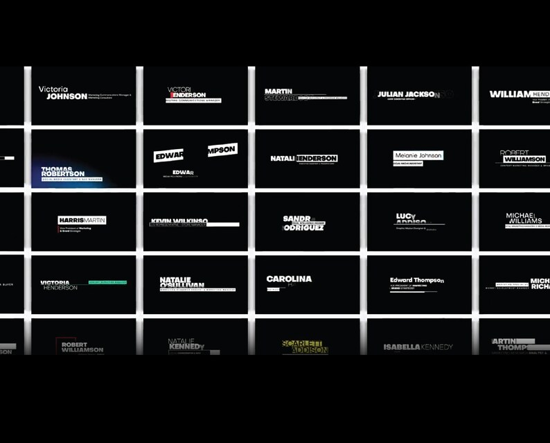 100 Lower Thirds Animation Fancy & Elegant for Adobe Premiere Pro - Etsy