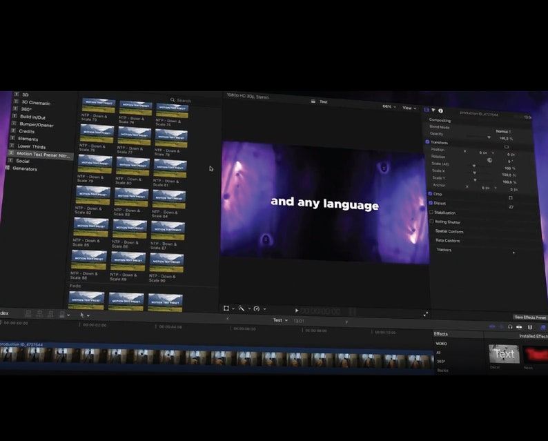 500+ Motion Text Presets Animation | Title, Graphic, Lower Thirds, Big ...