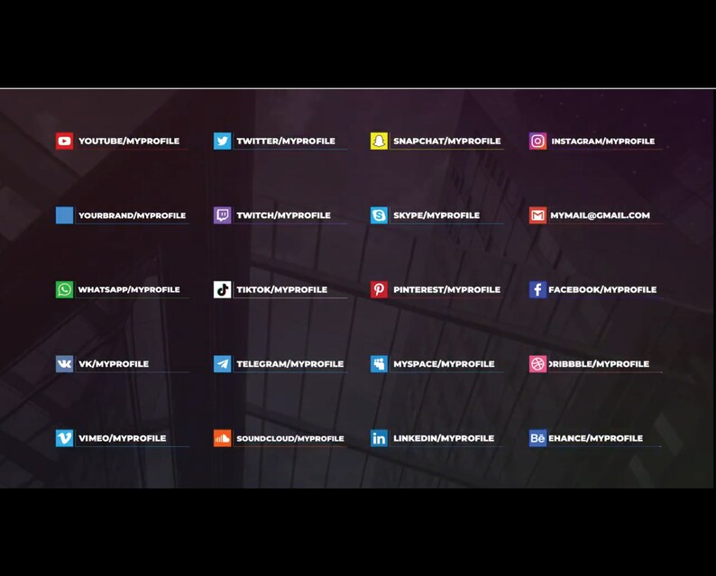 60 Social Media Lower Thirds Pack Bundle Template | Motion Graphics ...